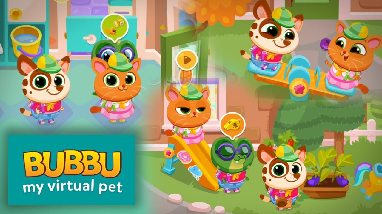 Bubbu - My Virtual Pet 😻 Bubbu School – My Cute Pets 3 - YouTube