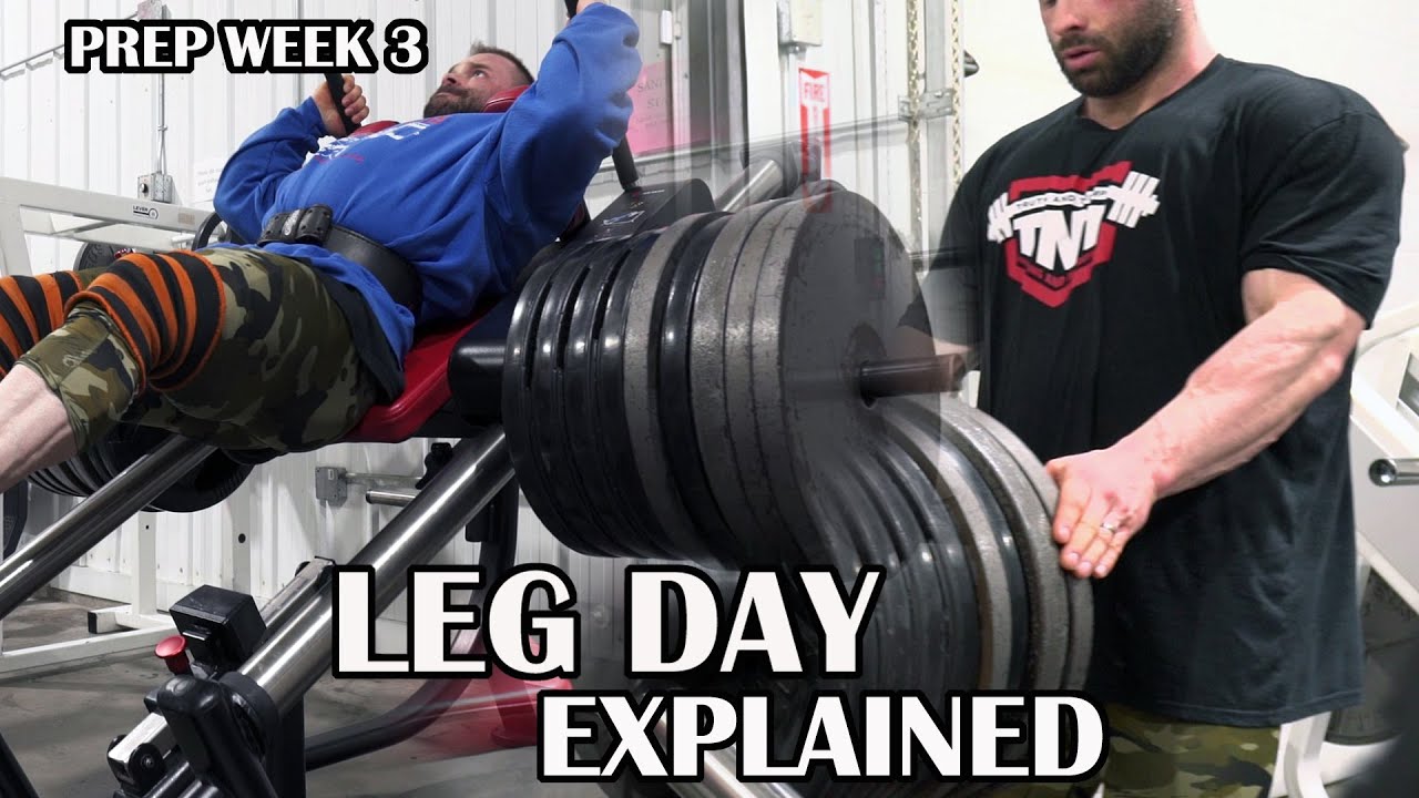 CHRIS BUHR | FULL LEG DAY EXPLAINED | PRO CARD PREP WEEK 3 - YouTube