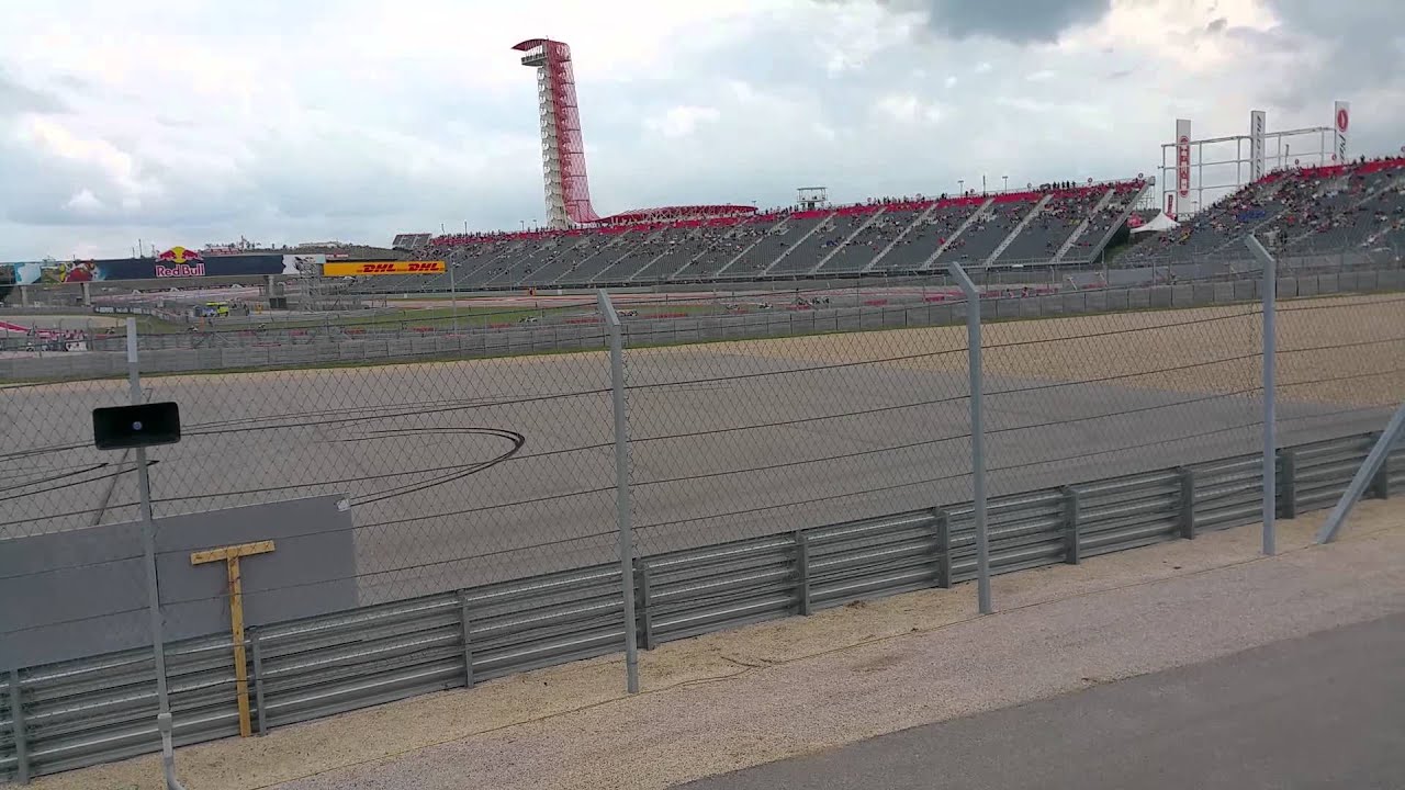 Super Bike race start turn 12 @ COTA Austin, TX 2015 - YouTube
