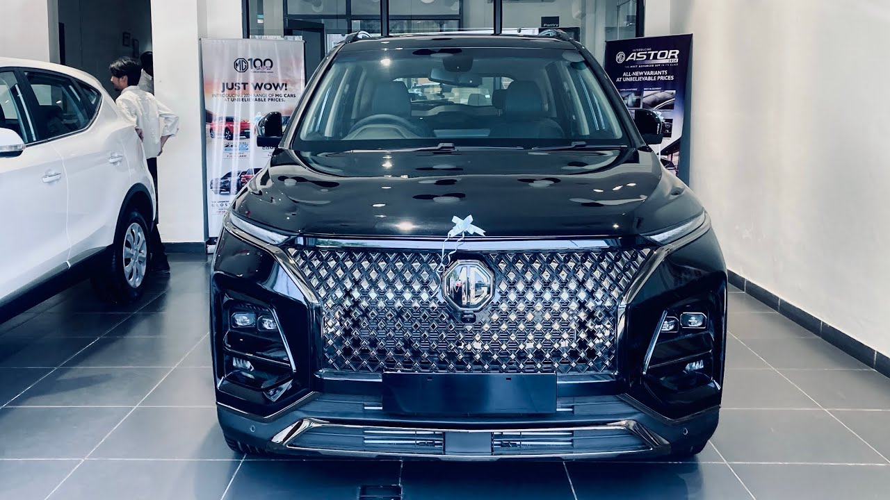 mg hector black storm edition | mg hector black storm 2024 7 seater ...