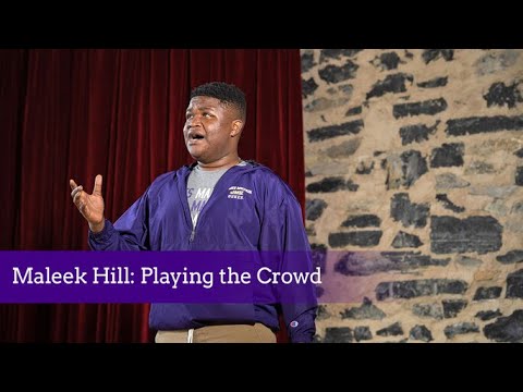 Living in a JMU Residential Learning Community: Maleek Hill - YouTube