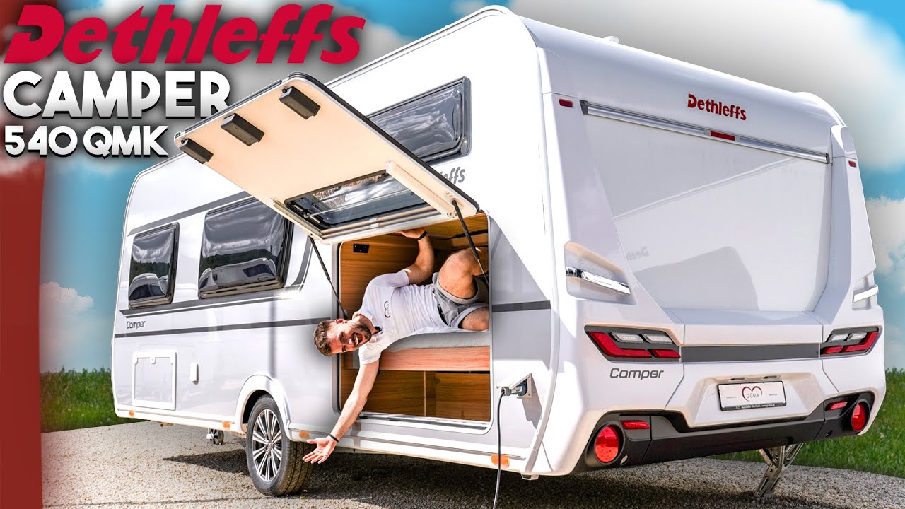 Dethleffs Camper 540 QMK | STAURAUMMONSTER - Wohnwagen für bis zu 6 Personen | GÜMA TV - YouTube