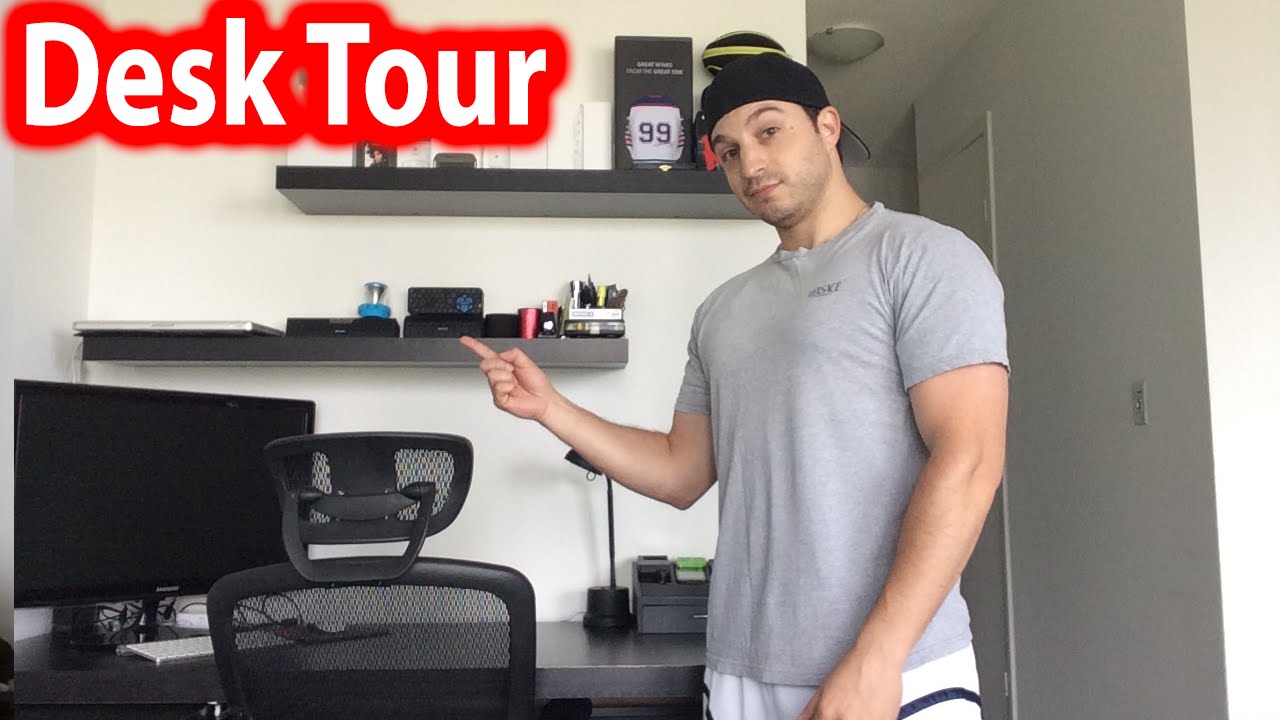 DHTV Desk Tour and Office Setup Summer 2015 - YouTube