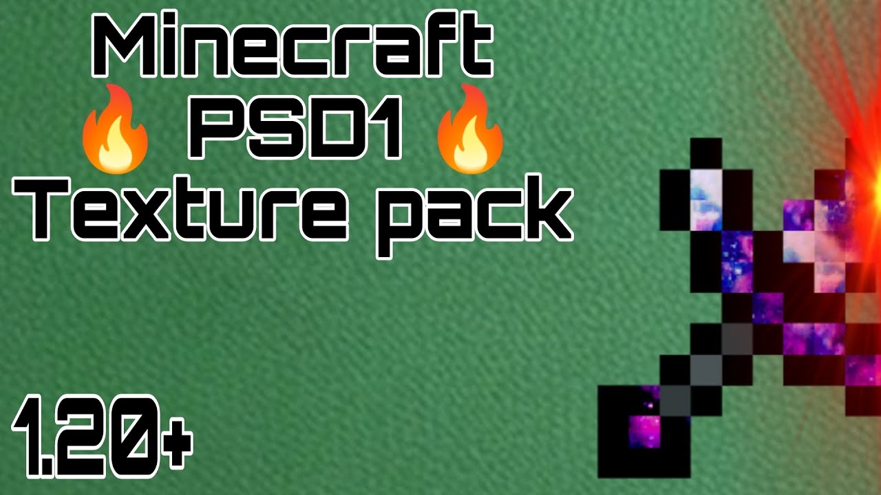 PSD1 texture pack 🔥🥳 (1.20+) - YouTube