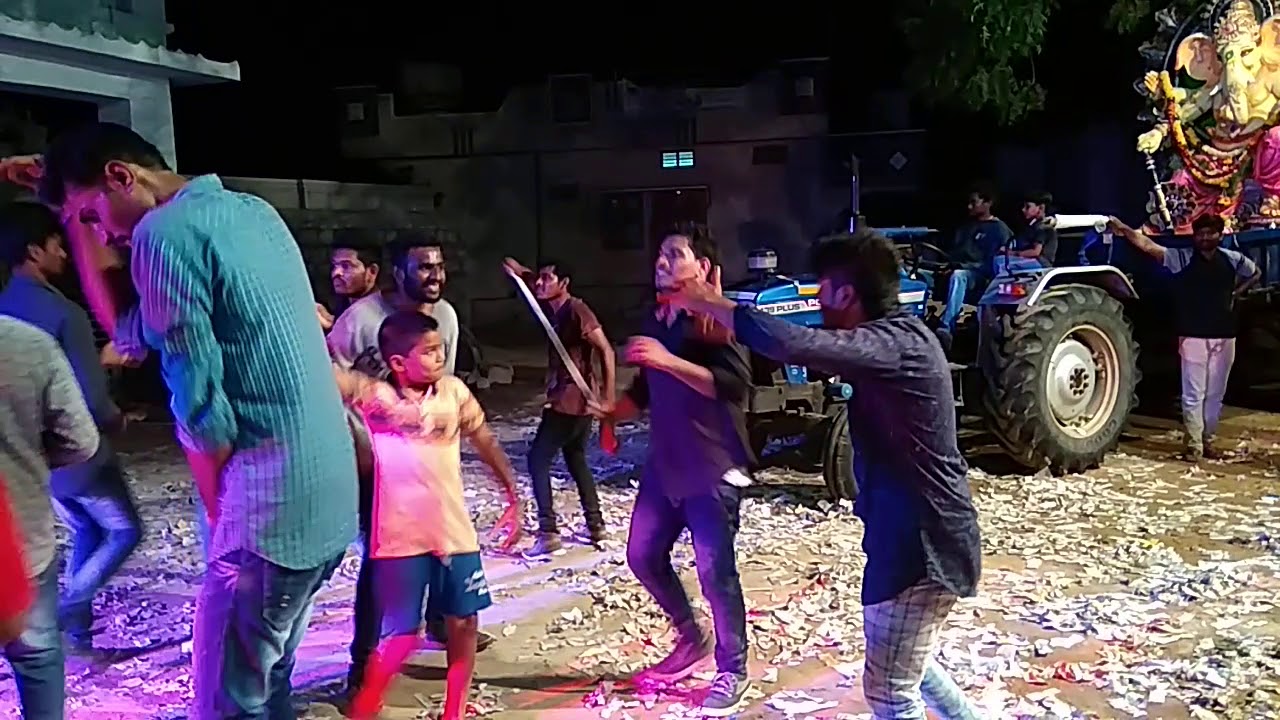 Ganesh festival in mustabad 2018 - YouTube