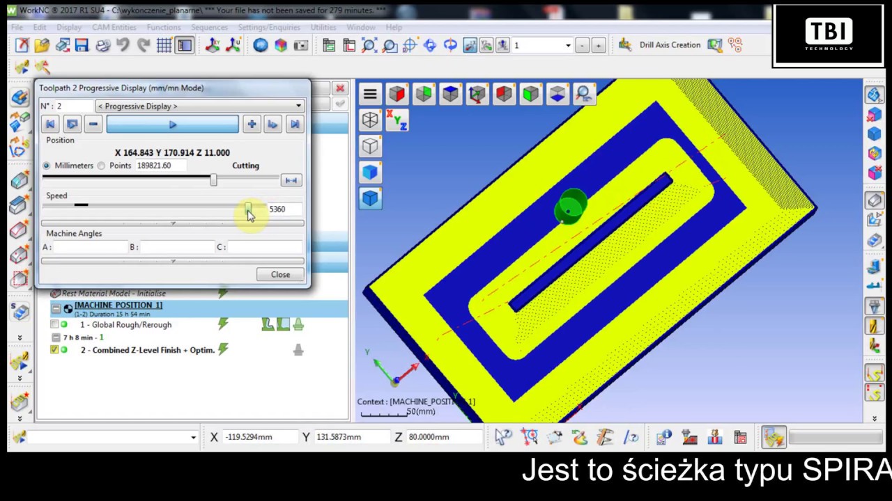 Optimised Z Level Finishing - WorkNC - tutorial - YouTube