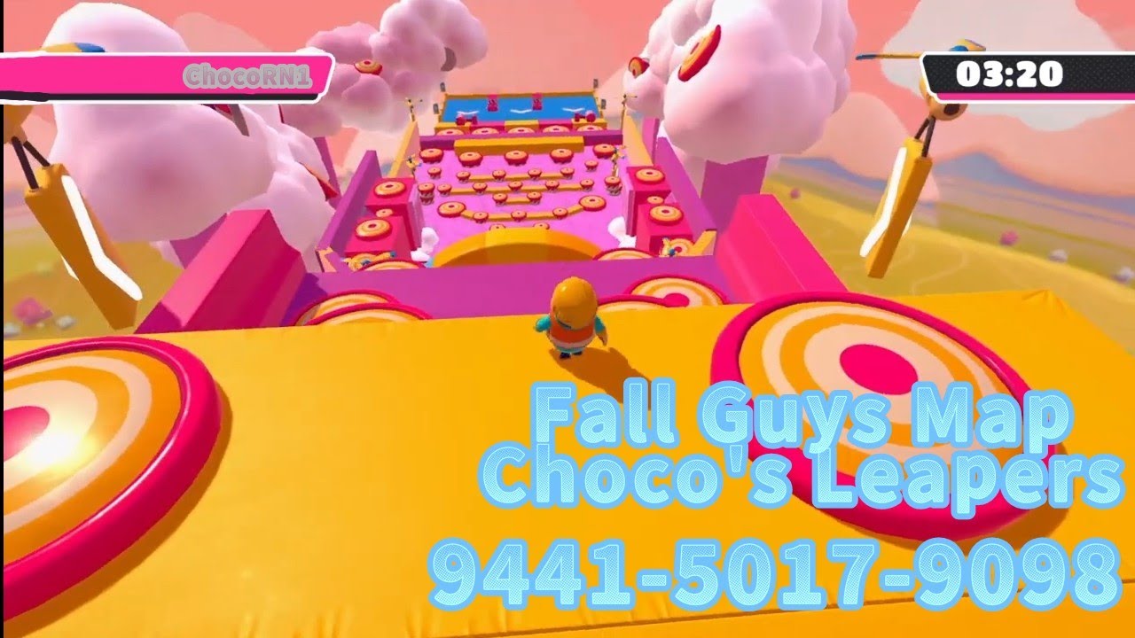 Fall Guys Map:Choco's Leapers - YouTube
