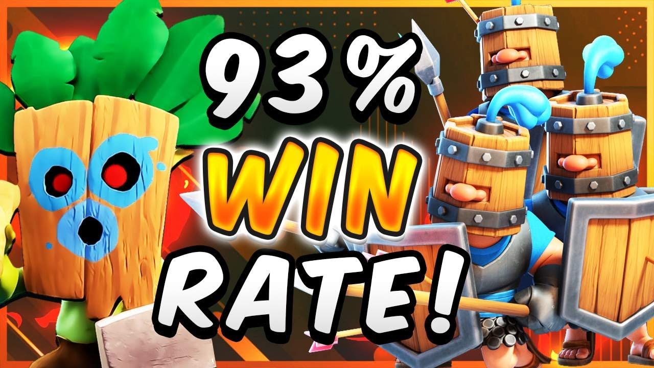 93% WIN RATE! NEW ROYAL RECRUITS DECK — Clash Royale - YouTube