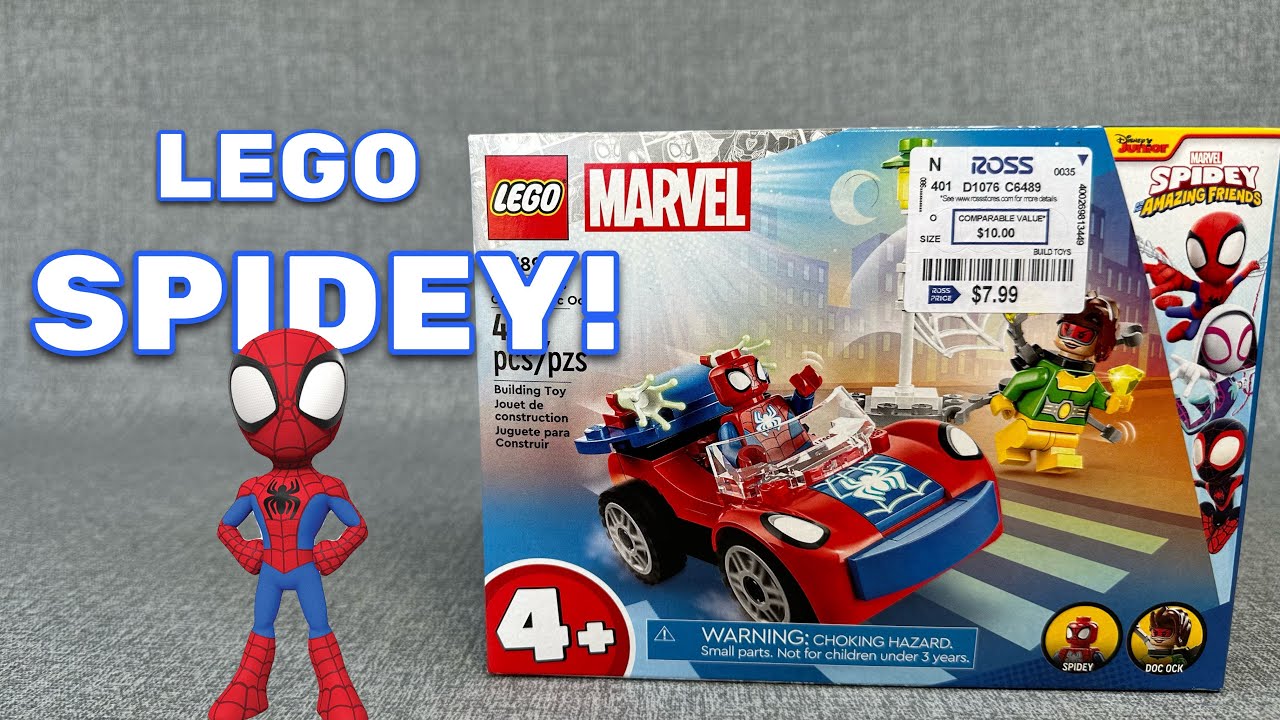 Spidey and His Amazing Friends Lego Set at ROSS?! Yes Please! - YouTube