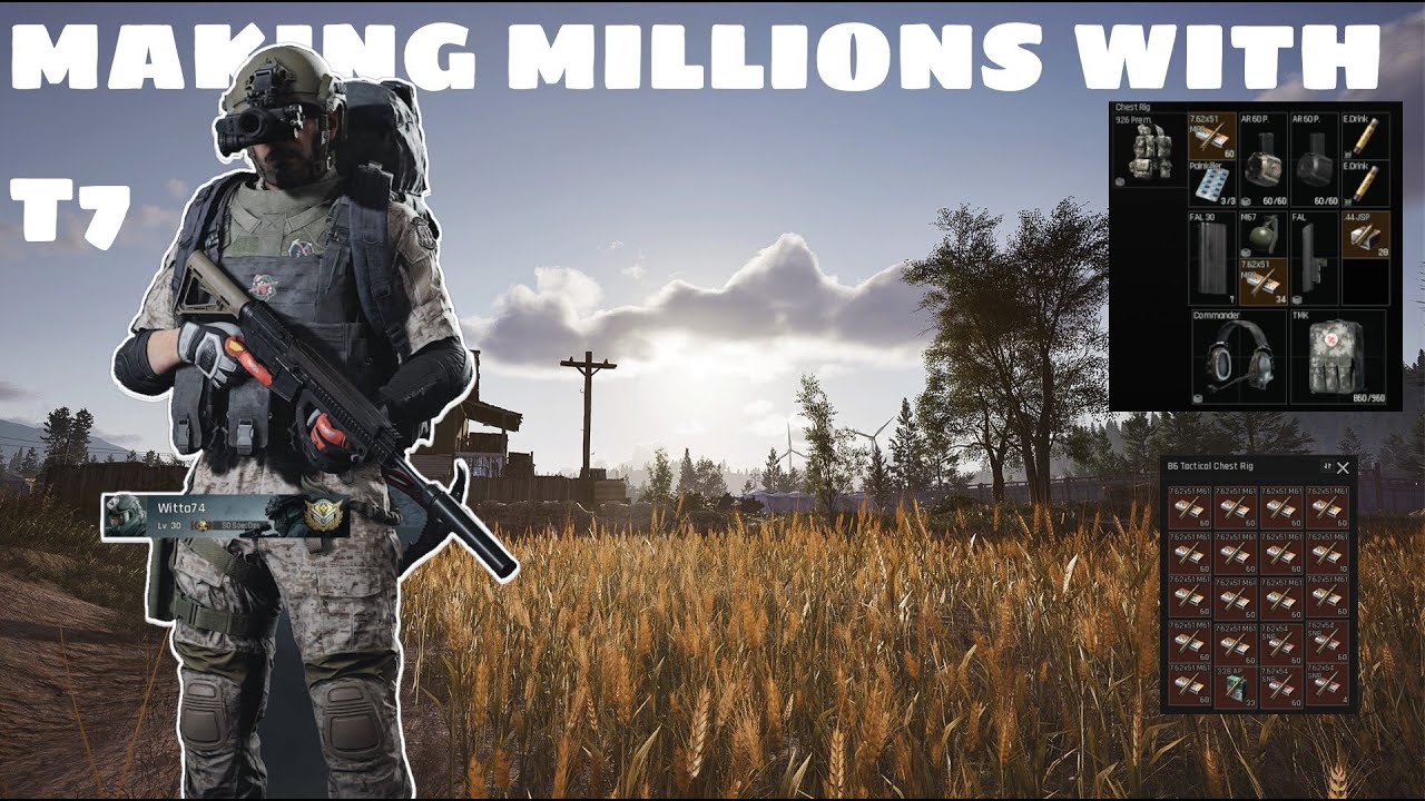 Making Millions With T7 | Uncut | Arena Breakout Infinite | - YouTube