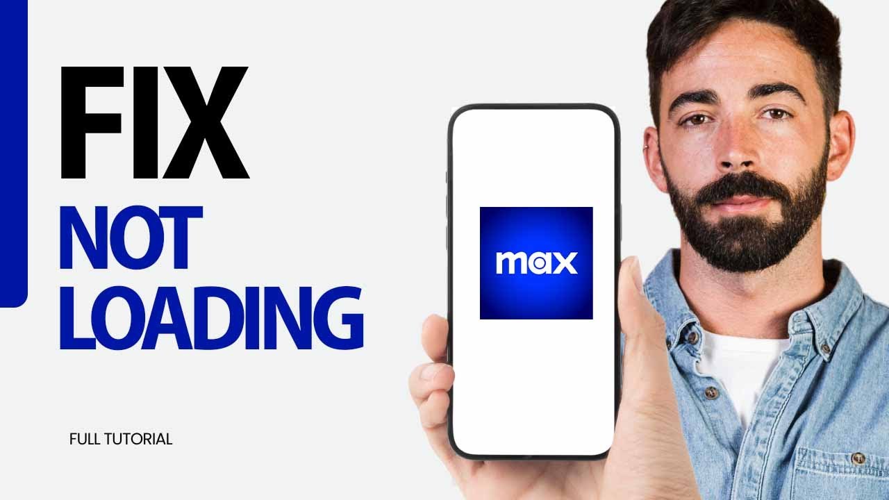 How To Fix Not Loading On MAX App 2024 - YouTube
