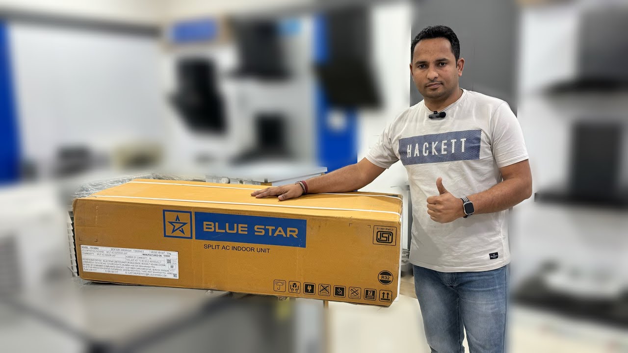 Blue Star Fix Speed Split Air Conditioner | Unboxing , Features and ...