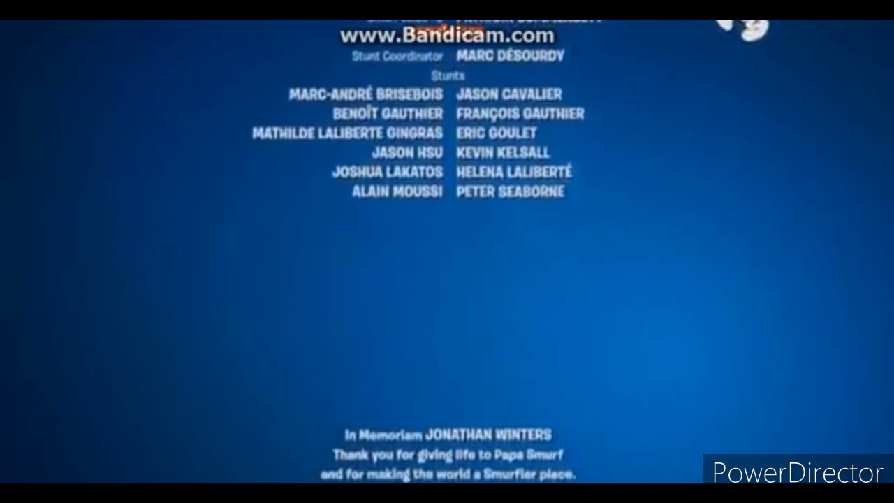 The Smurfs 2 ( 2013 ) End Credits But It's Faster - YouTube