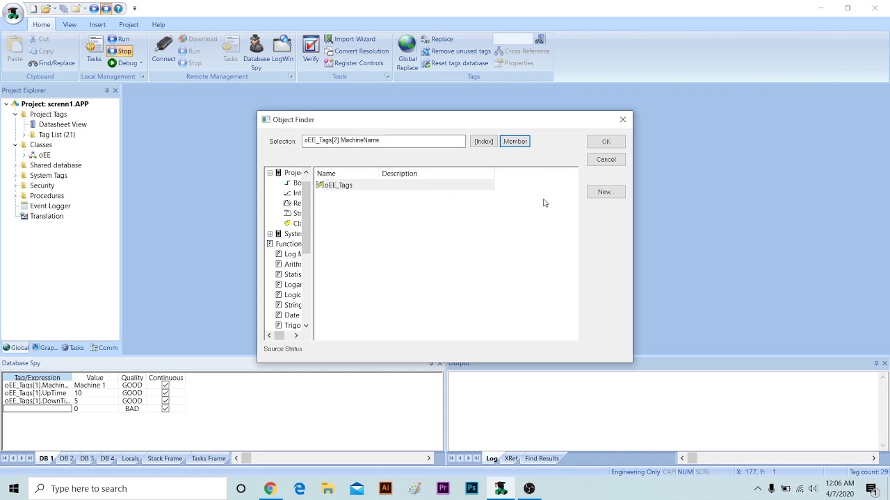 Indusoft WebStudio / Intouch Wonderware Grid - YouTube
