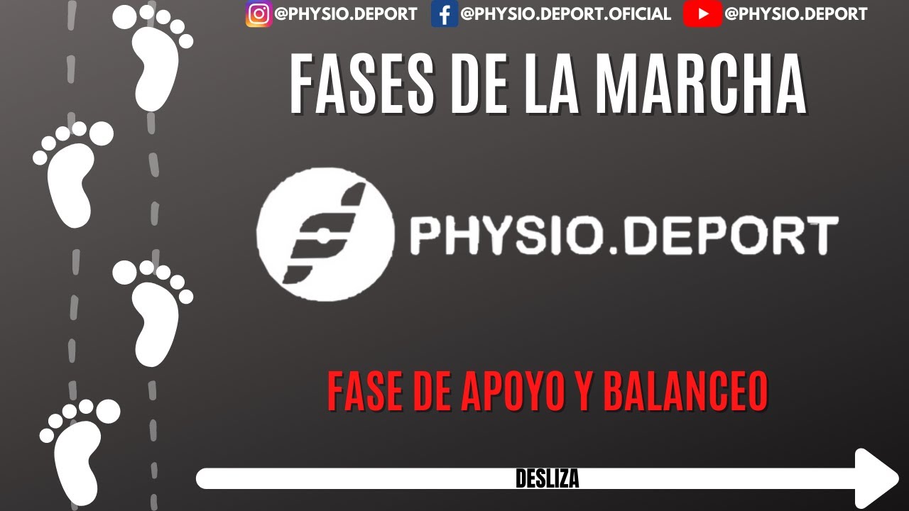 FASES DE LA MARCHA. FASE DE APOYO Y FASE DE BALANCEO. - YouTube