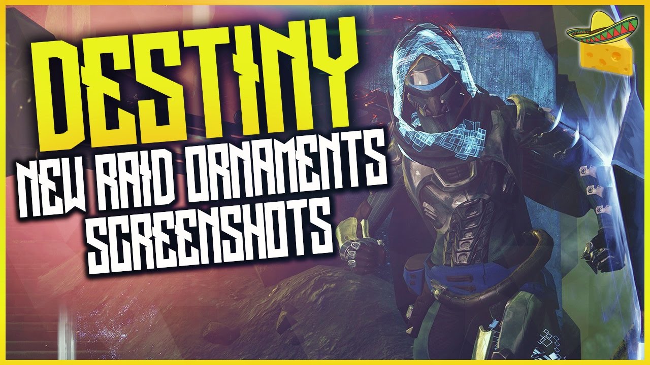 NEW RAID GEAR/ARMOR ORNAMENTS (VOG & CE) - DESTINY AGE OF TRIUMPH - YouTube