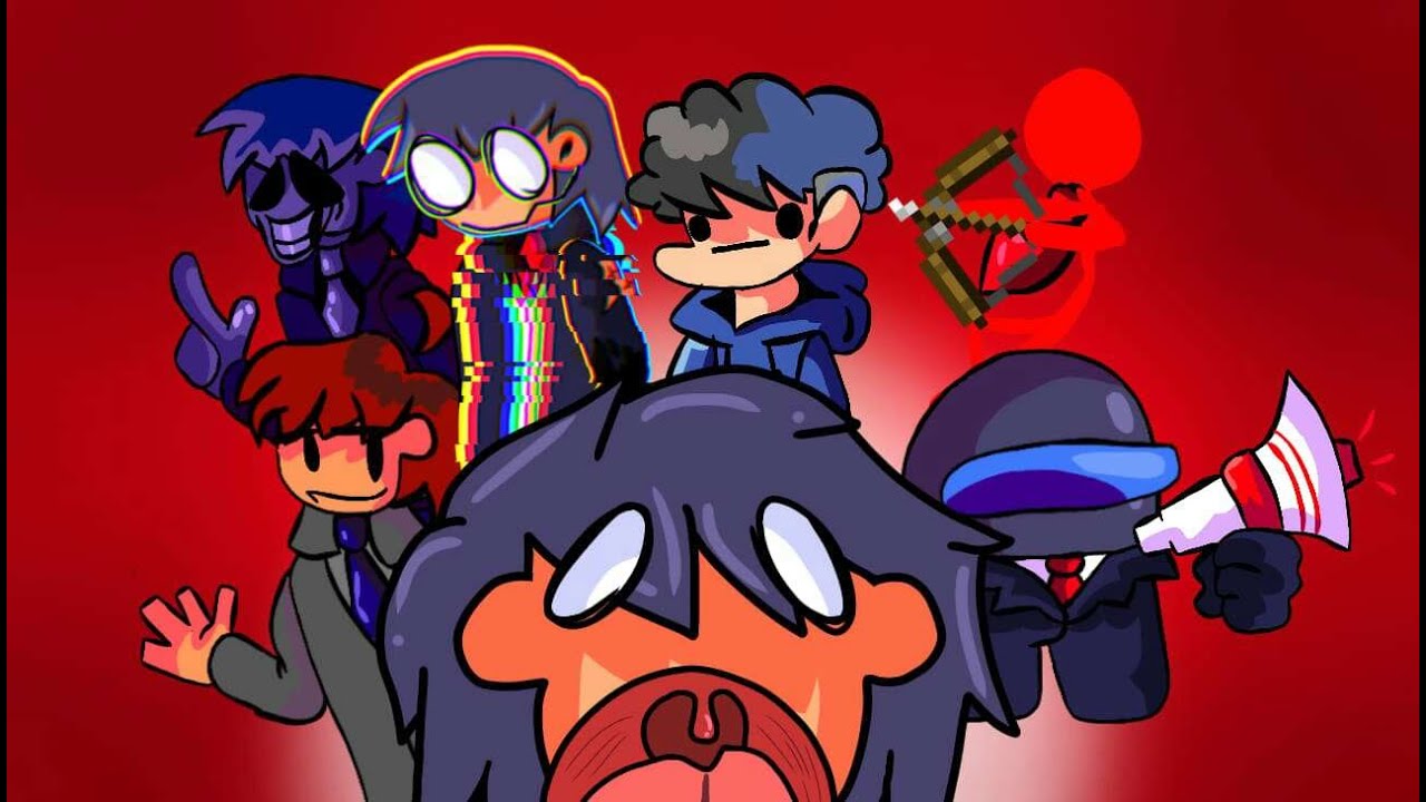 FNF:Funkin Of Red Troll-My first friend-OST - YouTube