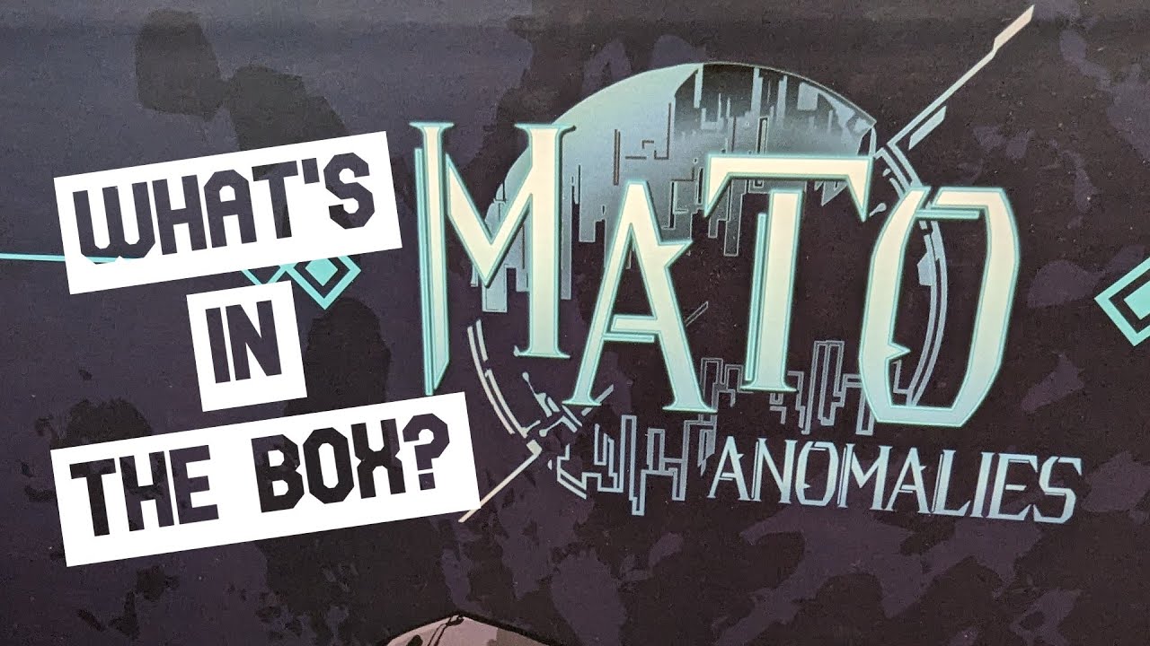 What's in the Mato Anomalies Press Kit Box? - YouTube