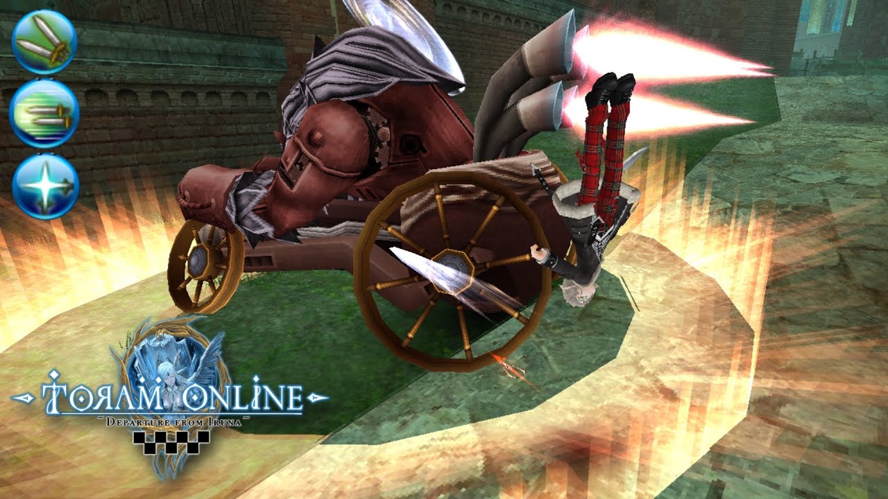 Toram Online - Solo Dual Sword Agi against Bangrudom (Choco: 260) - YouTube