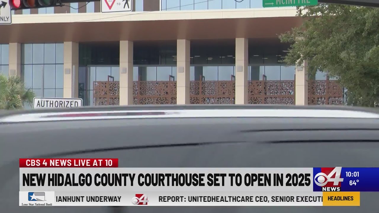 New Hidalgo County courthouse set to open in 2025 - YouTube