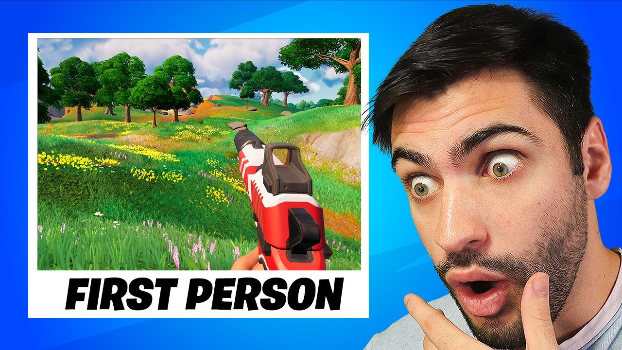 New *FIRST PERSON* UPDATE in FORTNITE! - YouTube