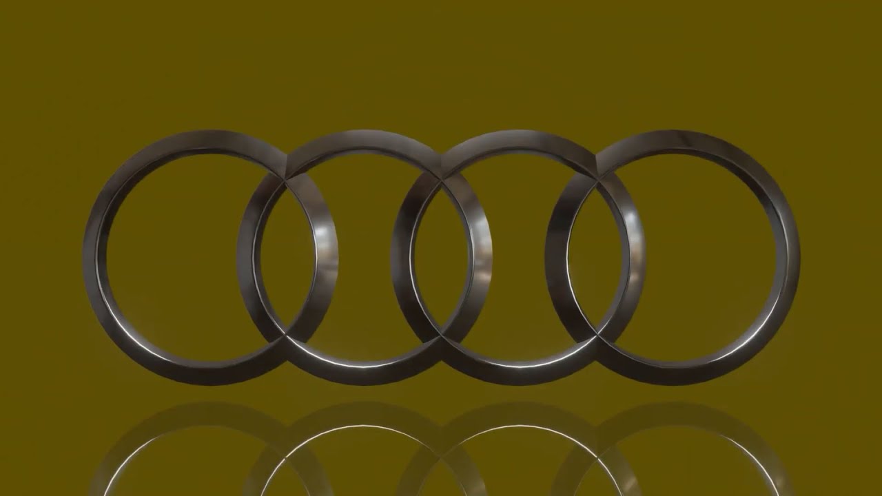 Audi 3d logo animation - YouTube