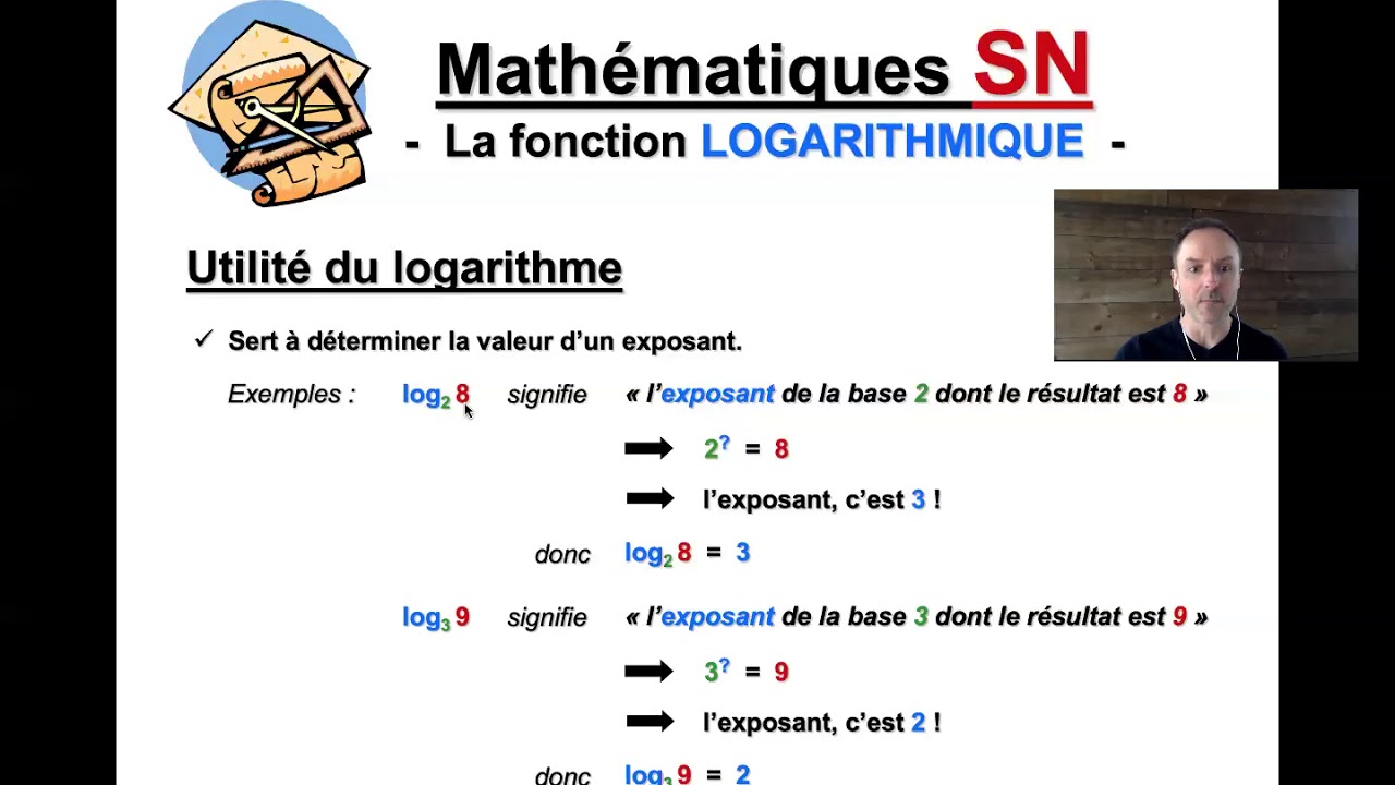 Fonction Logarithmique - Partie 1 - YouTube