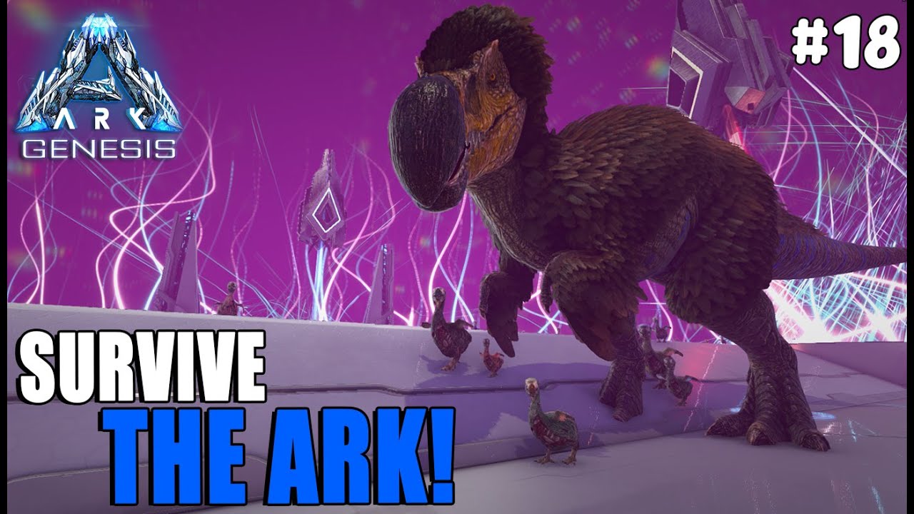 RAJA PARA DODO! GG Bisa Menggunakan Dragon Di Misi ini - ARK GENESIS 2 ...