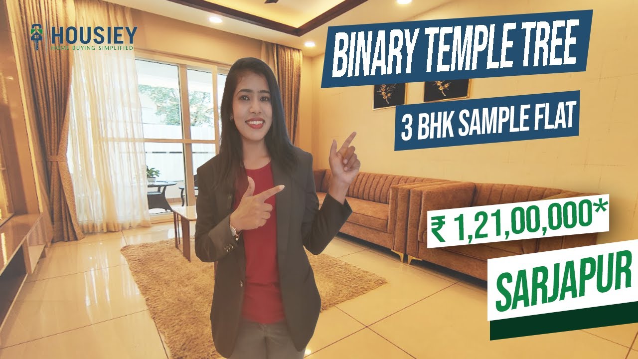 Binary Temple Tree Sarjapur | 3 BHK Sample Flat Tour | Binary Realty ...