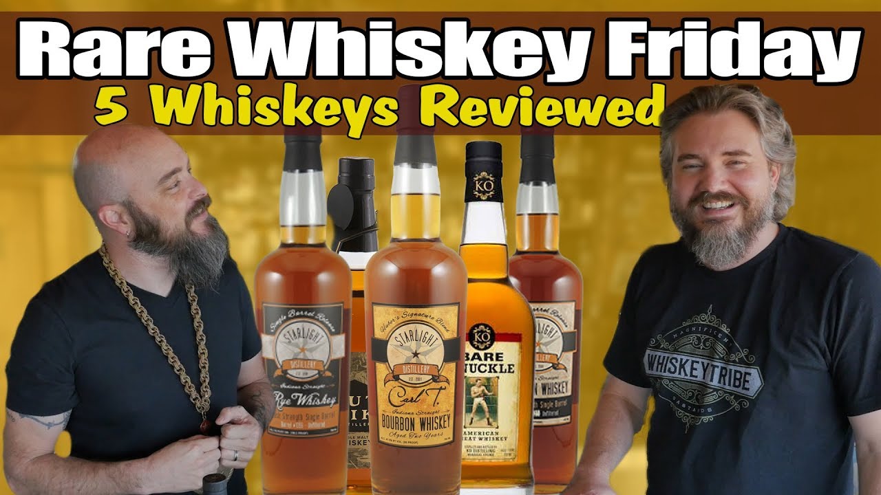 Rare Whiskey Friday - Five Whiskeys Reviewed - YouTube