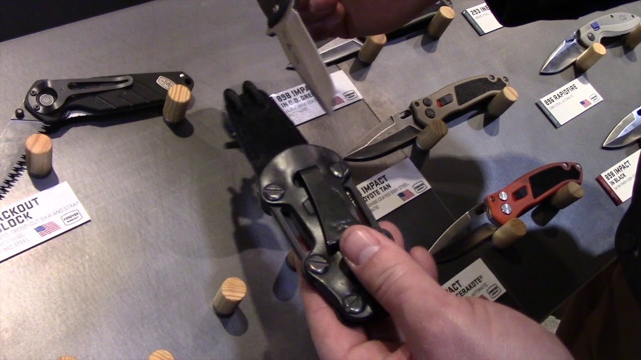 Buck Knives Buck Ops Boot Knife SHOT Show 2018 - YouTube