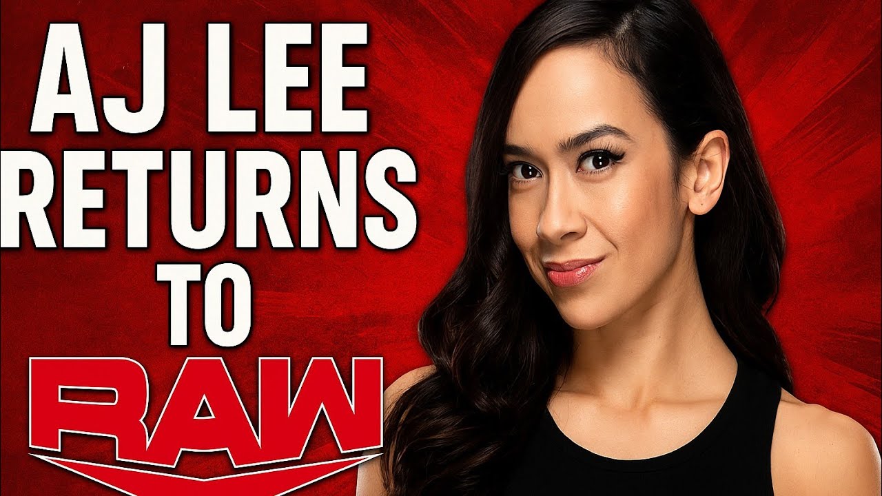 AJ LEE & WWE RAW RETURNS on USA Network! WWE RAW NEWS - YouTube
