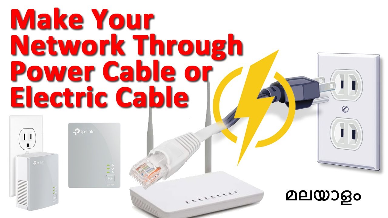 power line adapter How to connect network devices over electrical cable ...