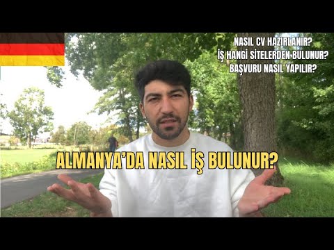 ALMANYA'DAN NASIL İŞ BULUNUR VE GELİNİR? EN DETAYLI ALMANYA İŞ BULMA VİDEOSU! BU VİDEOYU İZLE VE GEL