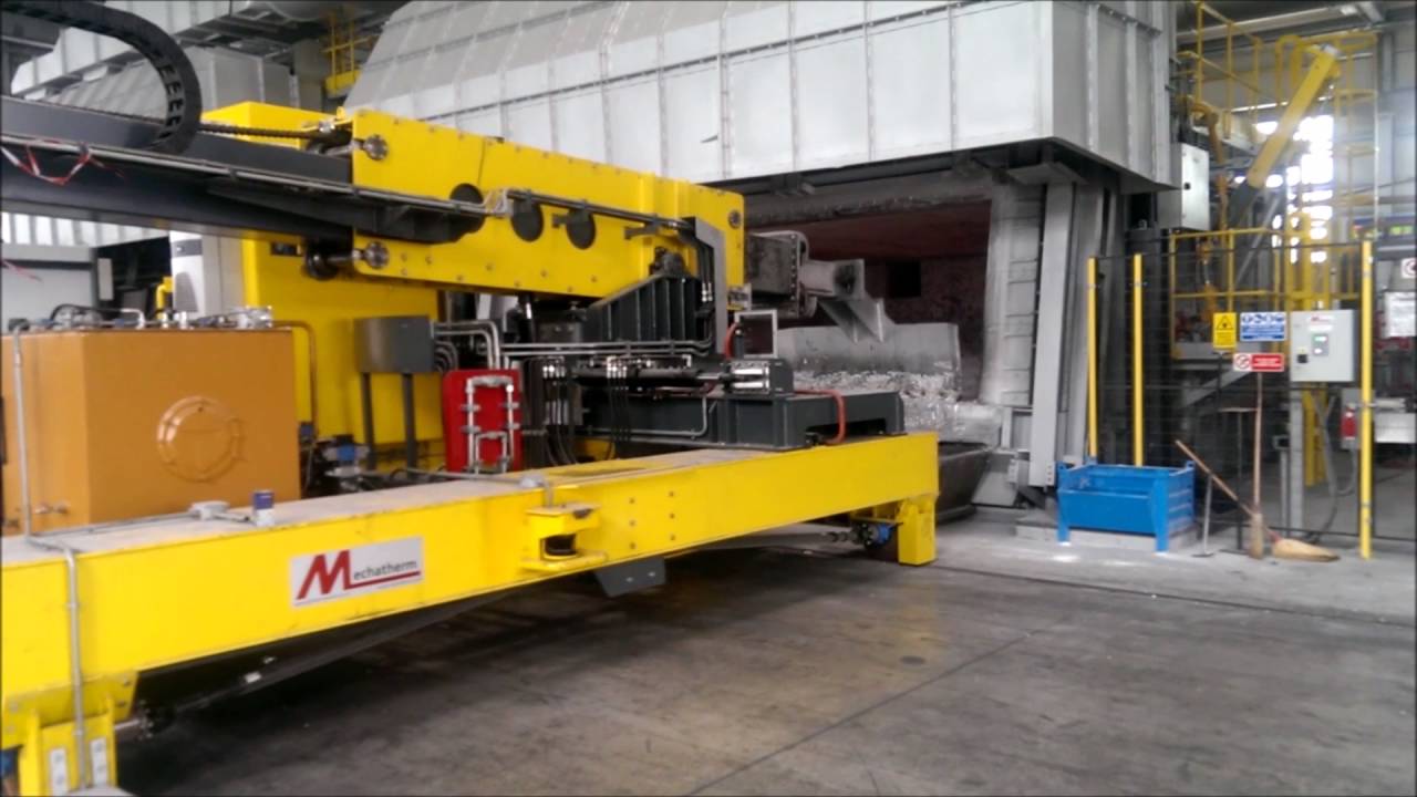 Mechatherm - Dross Skimming Machine - YouTube