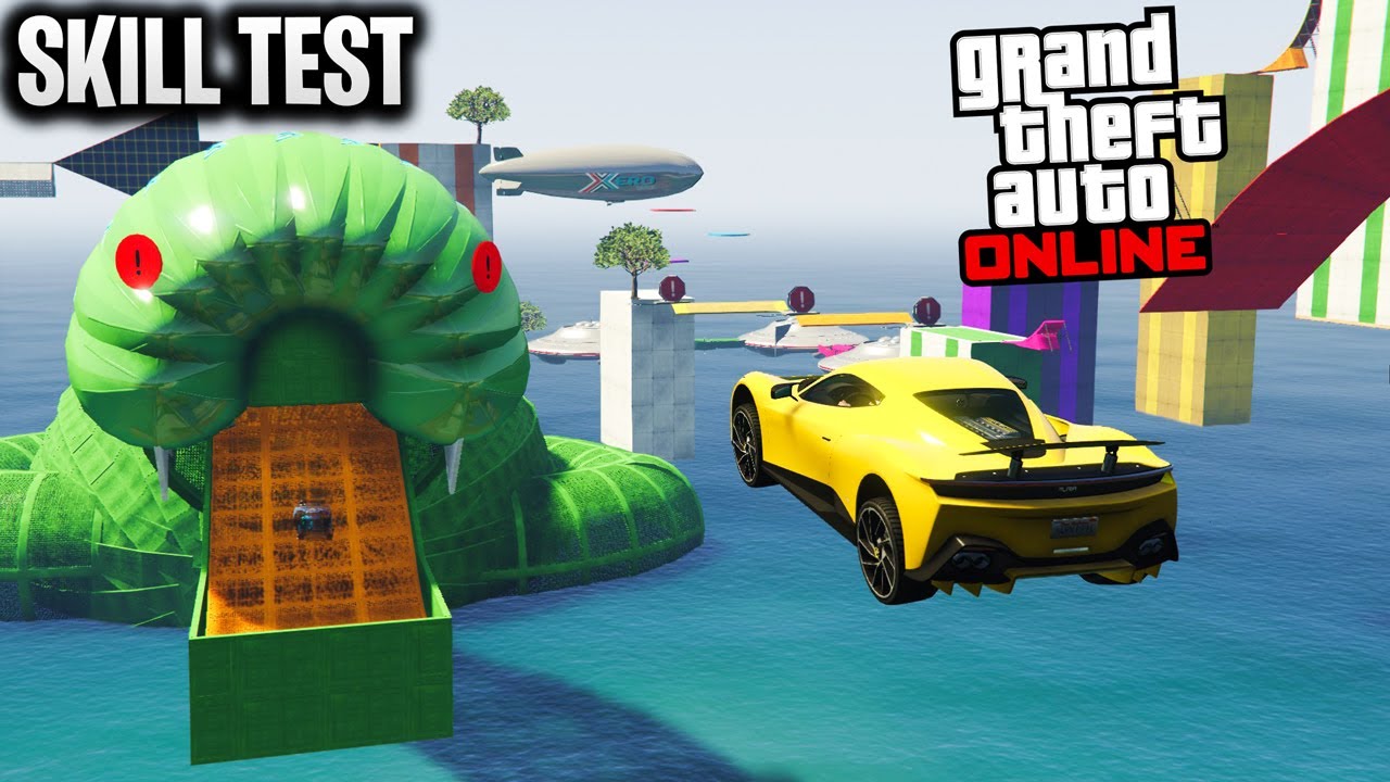 FURIA GT SKILL TEST W GTA V ONLINE / SYLO HOGATY SHEPARD HADESIAK - YouTube