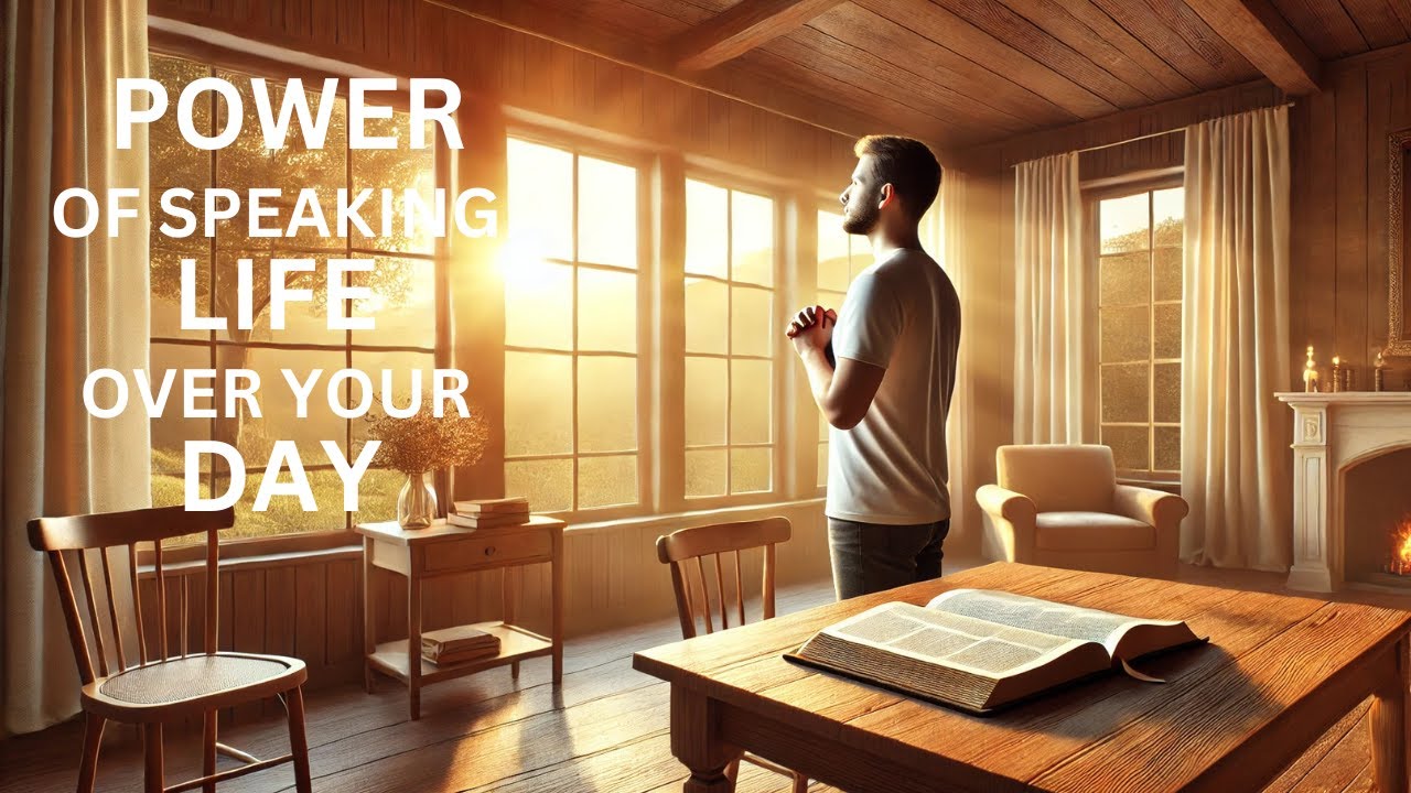 The Power Of Speaking Life Over Your Day - YouTube