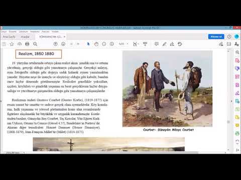 ROMANTİZM ve REALİZM AKIMLARI   (Bir Zoom Dersi)