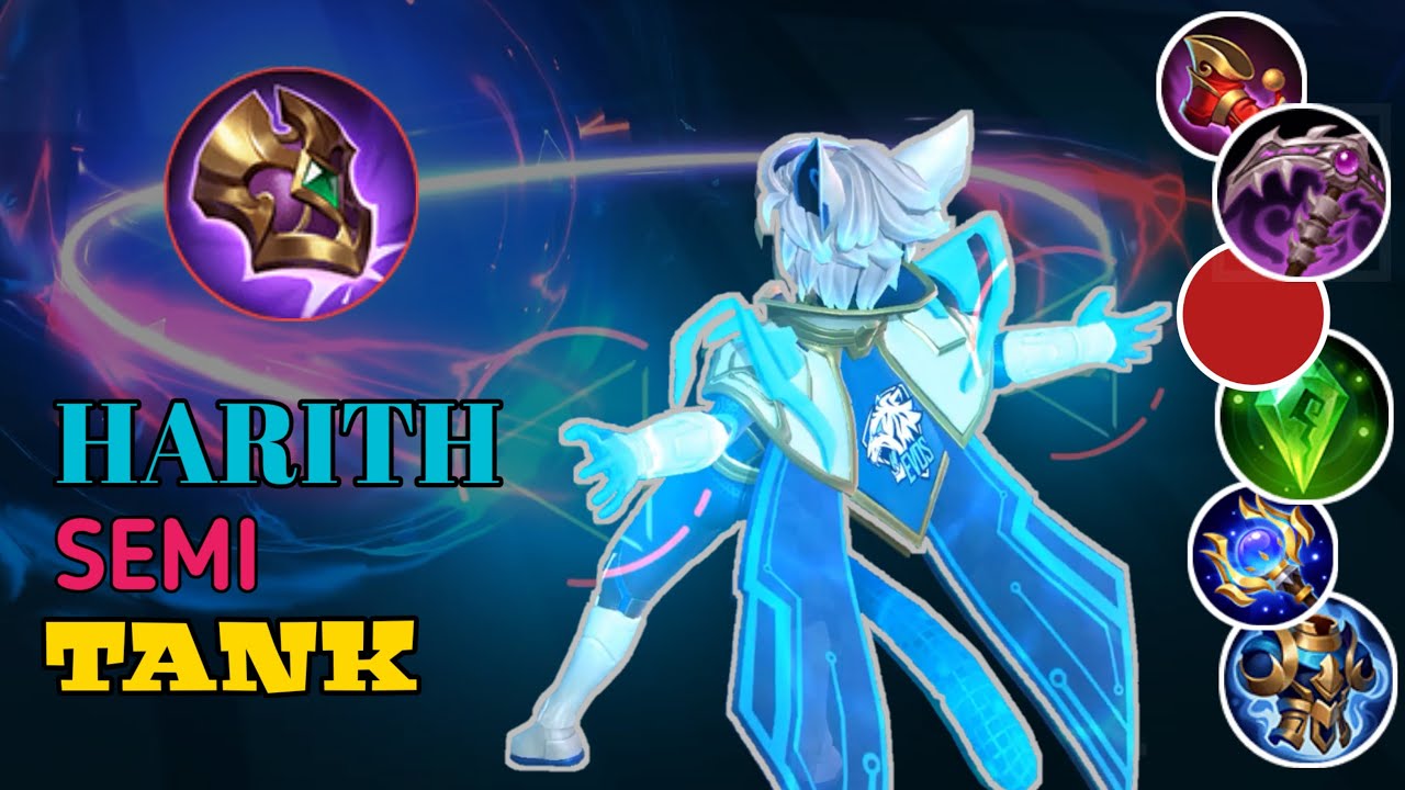 HARITH SEMI TANK BUILD, PAKAI ITEM DOMINANCE ICE MUSUH AUTO SLOW, ANTI ...