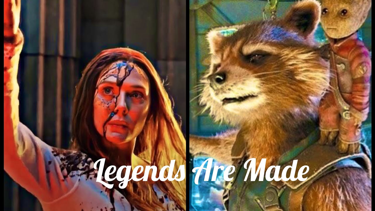 Wanda Maximoff and Rocket Raccoon Legends Are Made@dyanamaximoff6441 ...