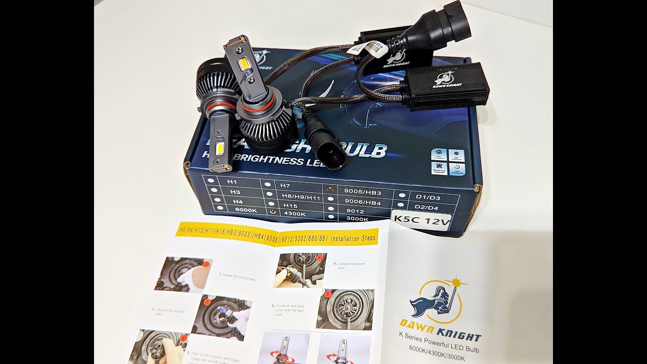 Lâmpada LED K5C DAWN KNIGHT 30.000 lumens -110w - O led mais forte do ...