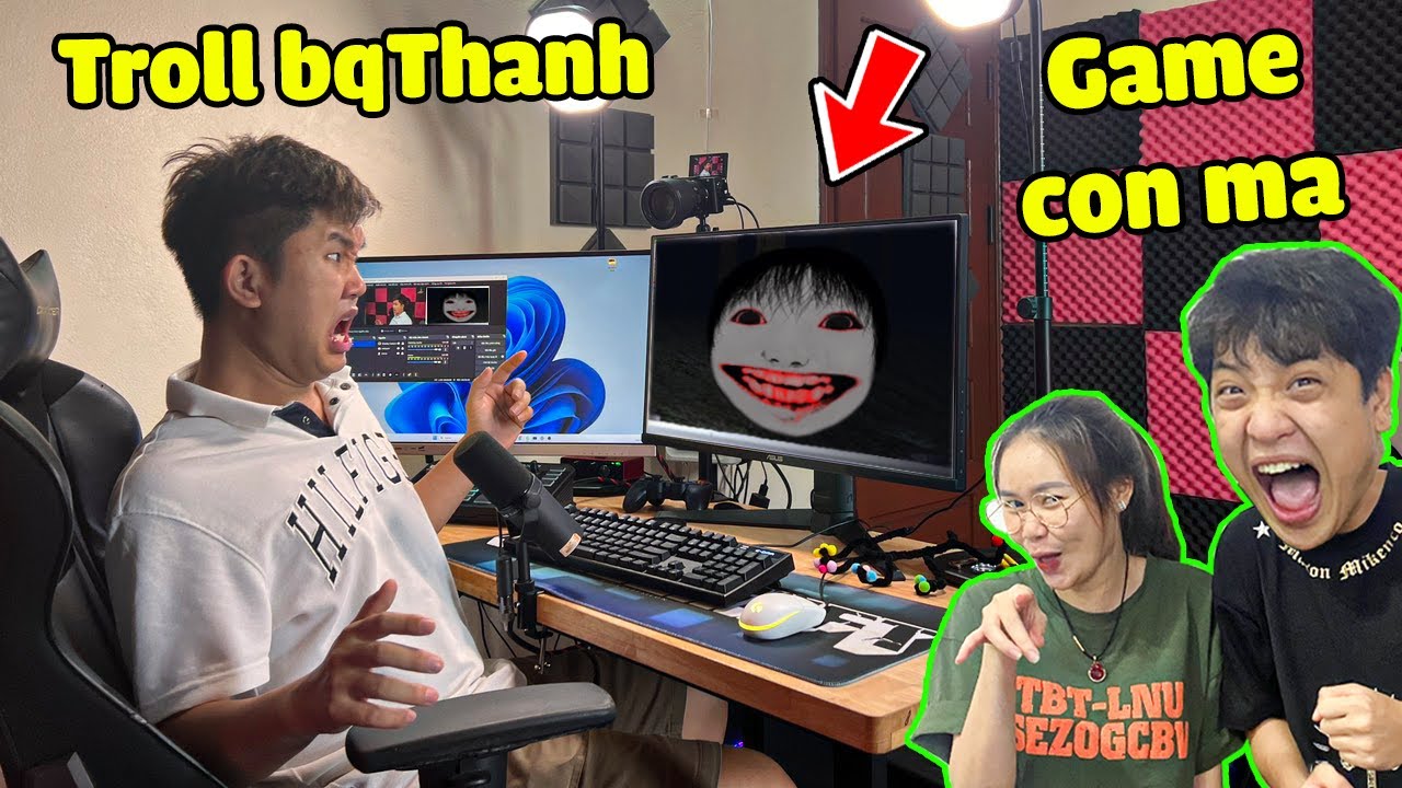 Troll bqThanh Bằng Game Con Ma Hù Doạ.. - YouTube