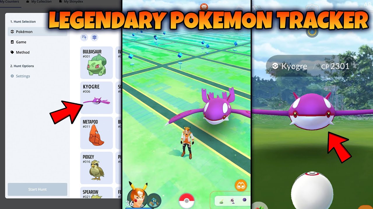 LEGENDARY Pokemon Locations in Pokemon Go 2022 | Legendary Pokemon On ...