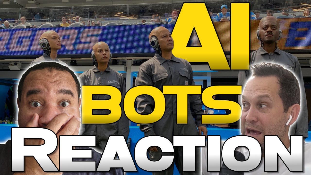 AI Robots at Chargers Game | Marketing Masters #ai #nfl #thecreator ...