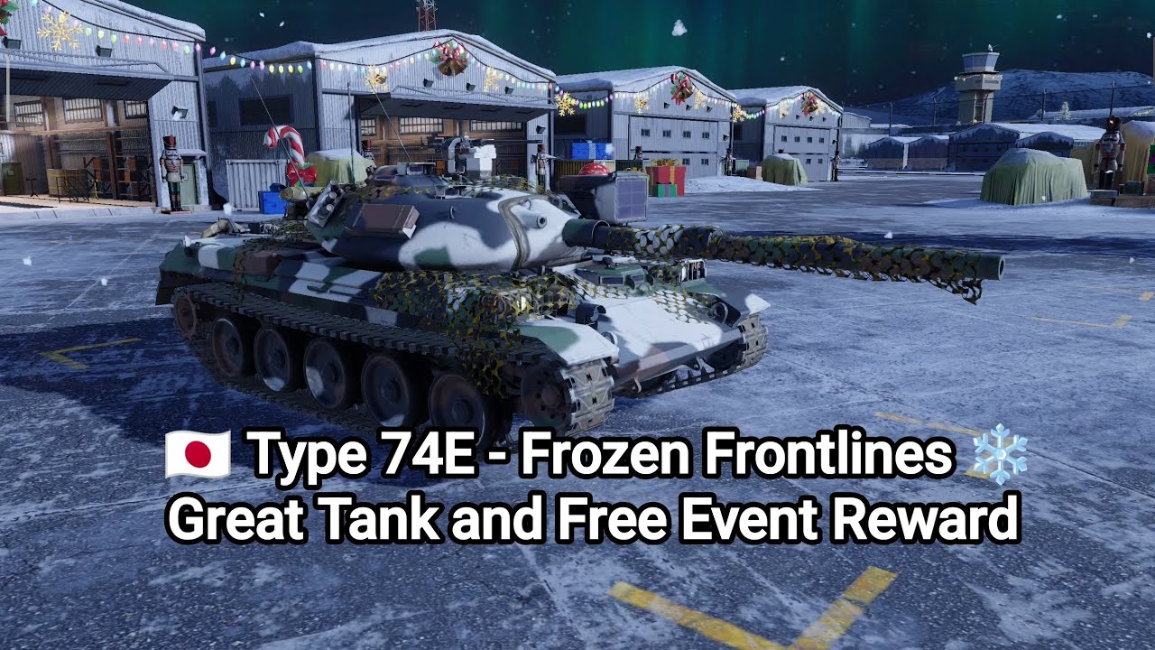 MWT Tank Battles: Type 74E - free Event Reward - good Tank - build and ...