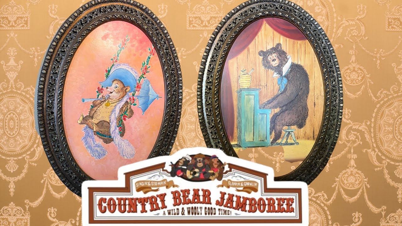 Country Bear Jamboree Artwork - YouTube