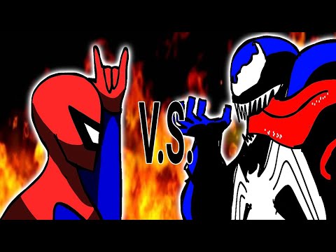 Spiderman VS Venom Fight Animation || Flipaclip - YouTube
