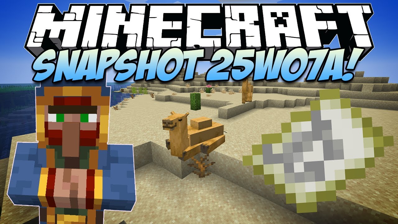 Snapshot Showcase (25w07a) | TRADERS & MAPS! (New Maps, Sheeps..? & Qol Changes!) | Minecraft 1. ...
