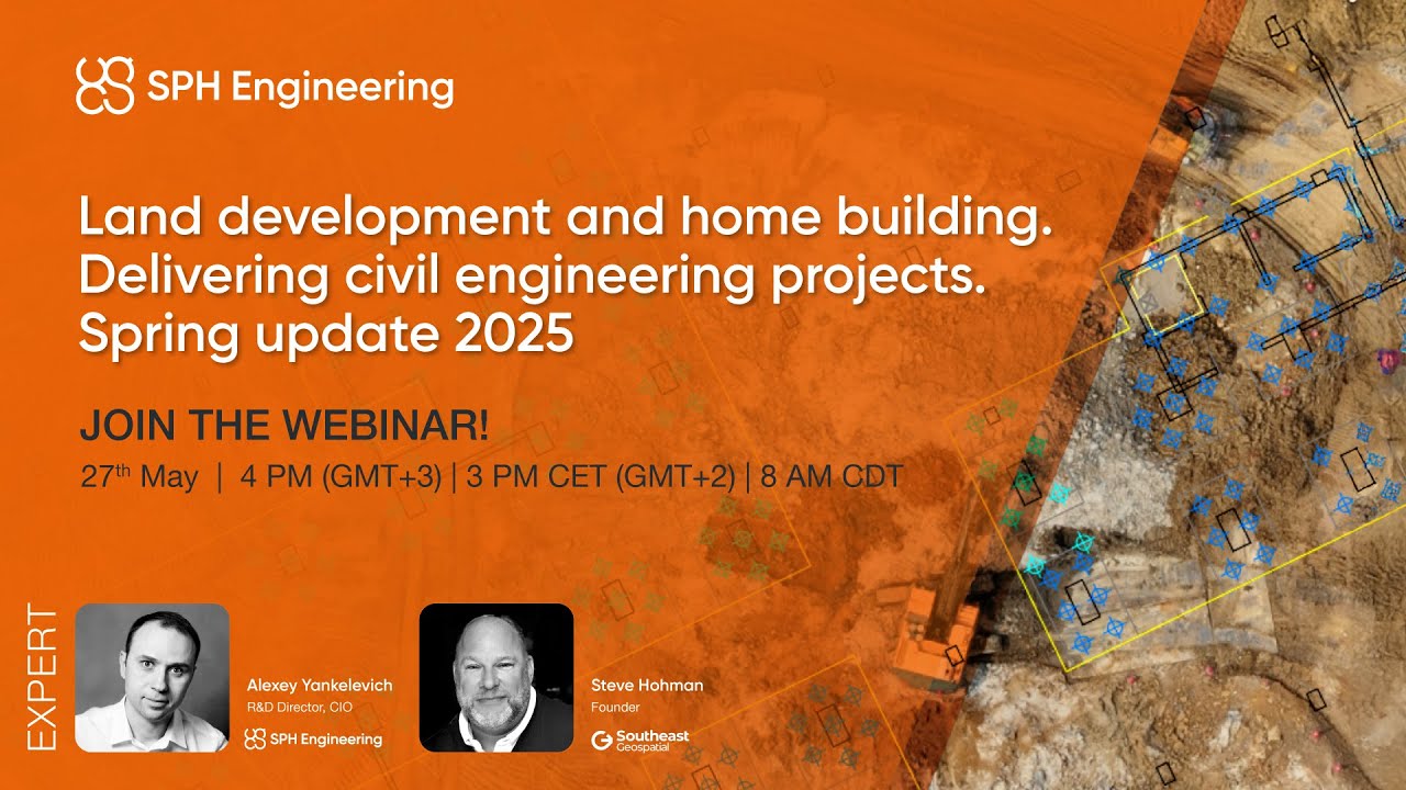 Webinar DroneGIS | Land development & home building. Delivering civil ...