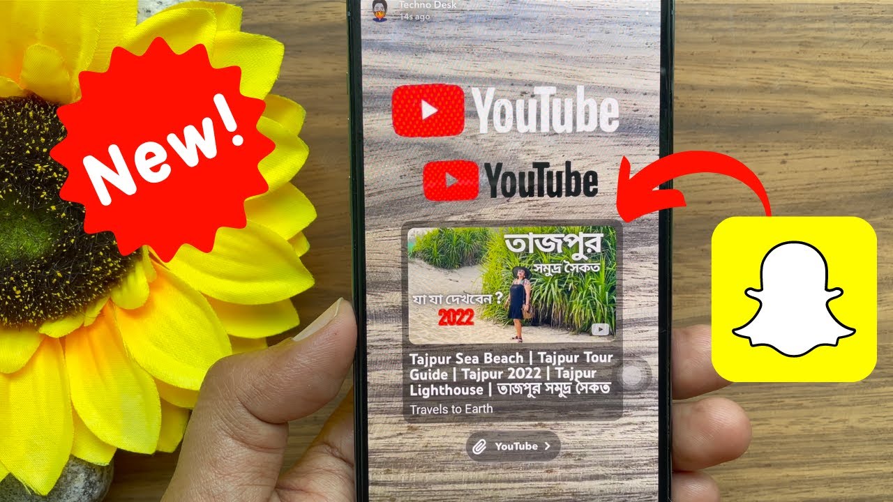 How to Share a YouTube Video in Snapchat (2022) - YouTube